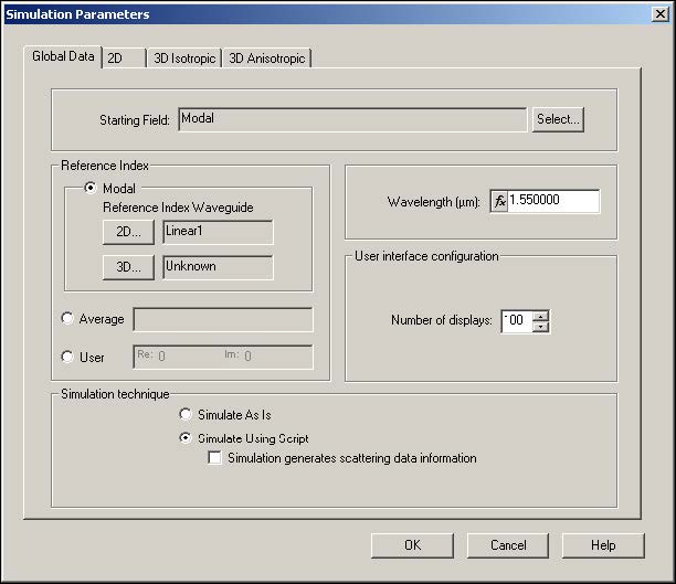 Creating the Script - Optiwave
