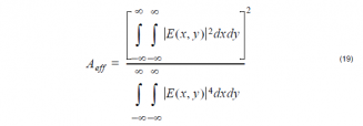 Mode Field Diameter and Mode Area Definitions