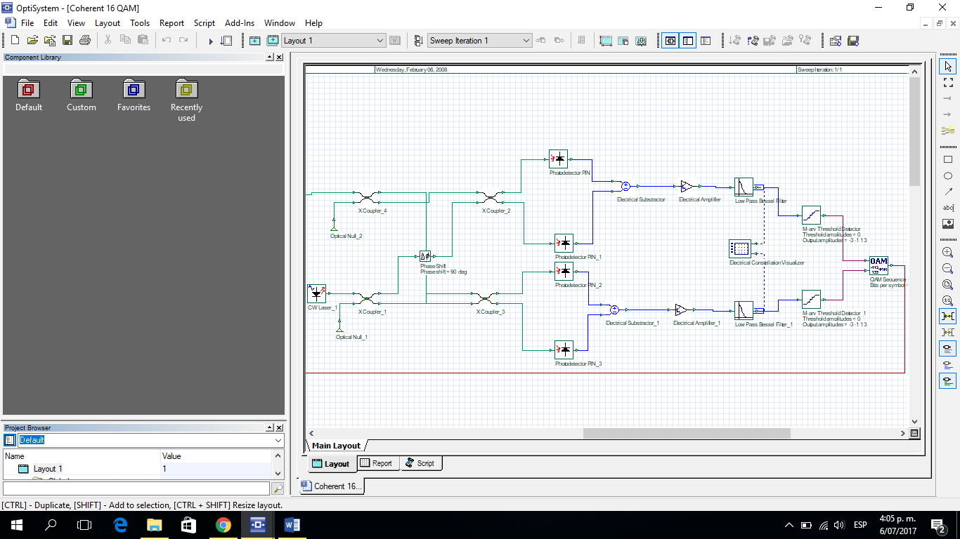 Community Forums - How can I make a 16 QAM coherent system?