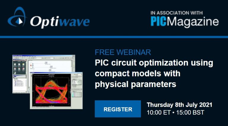 Webinars | Led by Photonics Simulation Experts | Optiwave