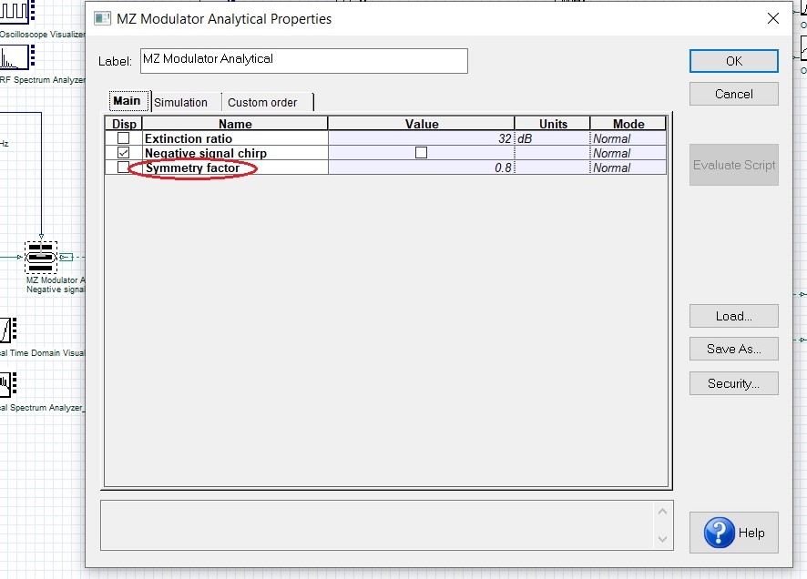 Community Forums - MZM modulator analytical in OptiSystem