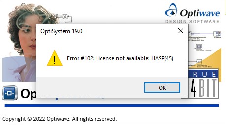 Community Forums - error 102: license not available HASP(45)