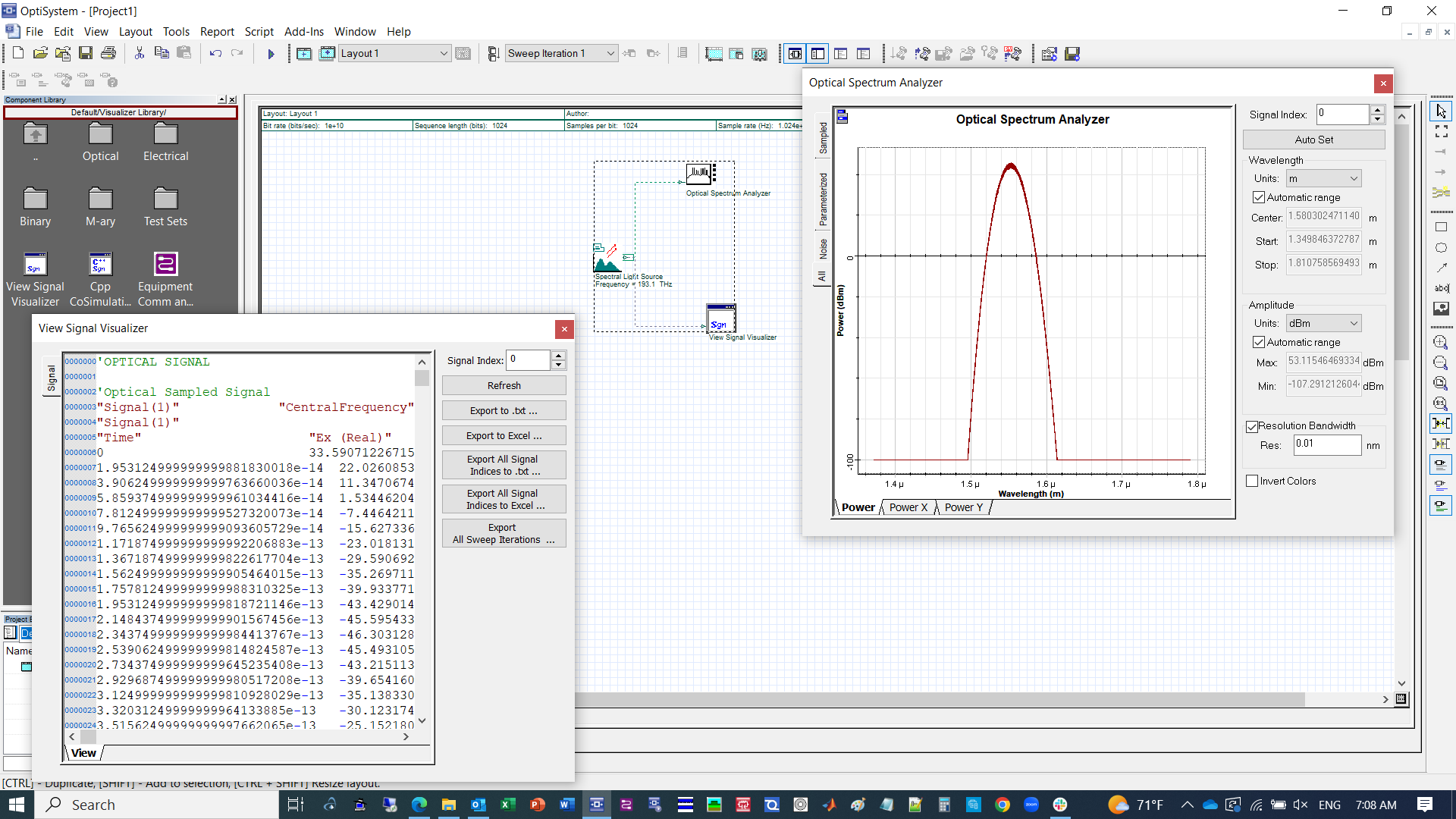 Community Forums - How to design solar spectrum in optisystem?